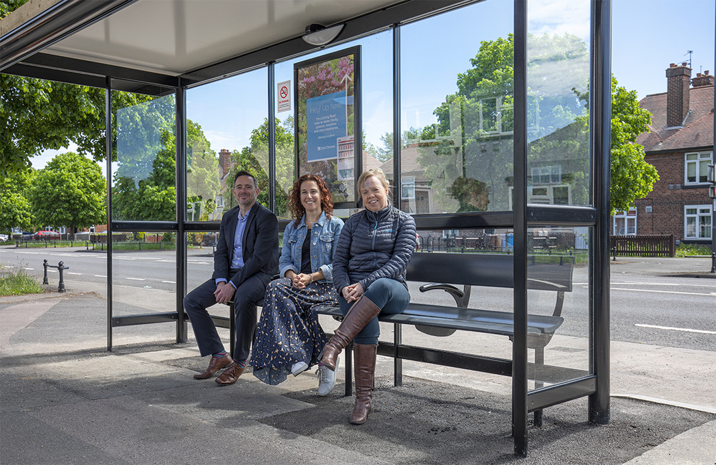Derby buzzing about new Bee Bus Stops | Derbyshire Wildlife Trust