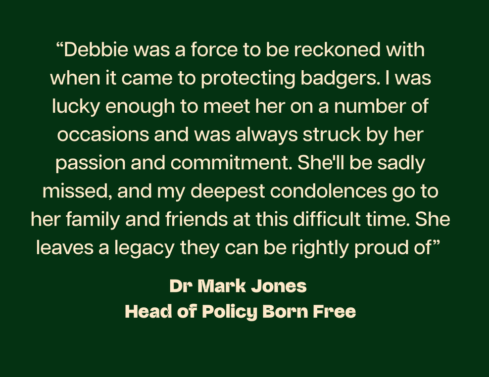 A tribute to Debbie Bailey | Derbyshire Wildlife Trust