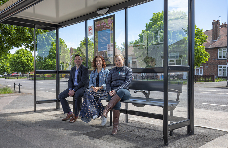 Derby buzzing about new Bee Bus Stops | Derbyshire Wildlife Trust